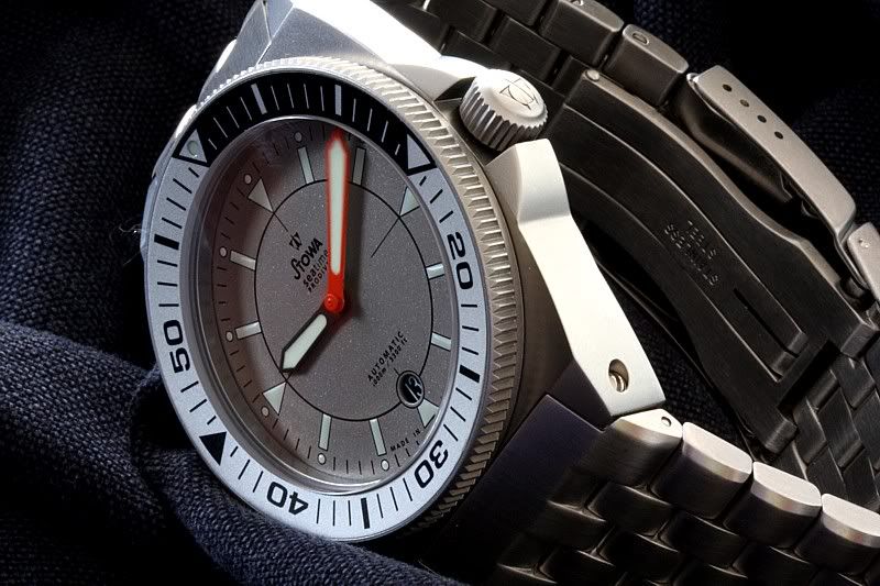 SOLD!!! Stowa Seatime Pro Diver....Rhodium Dial, COSC....Sold ...