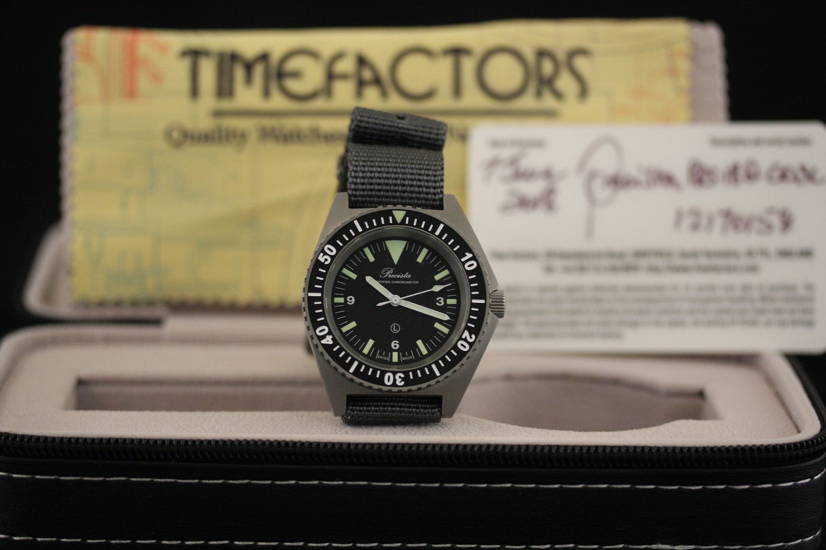 SOLD!...Precista PRS 18Q COSC Quartz Diver......MINT | WatchUSeek Watch ...
