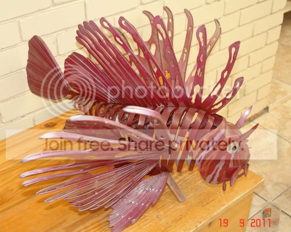metal fish sculptures | 360 Tuna Fishers Forum